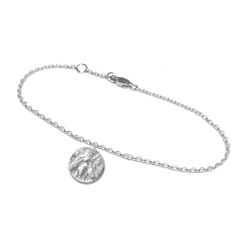 Queen Bee Bracelet Silver – Andrea Mears Jewellery