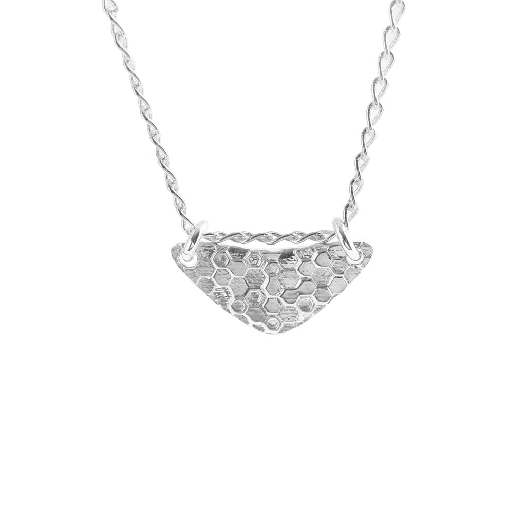 Little Shield Necklace Silver – Andrea Mears Jewellery